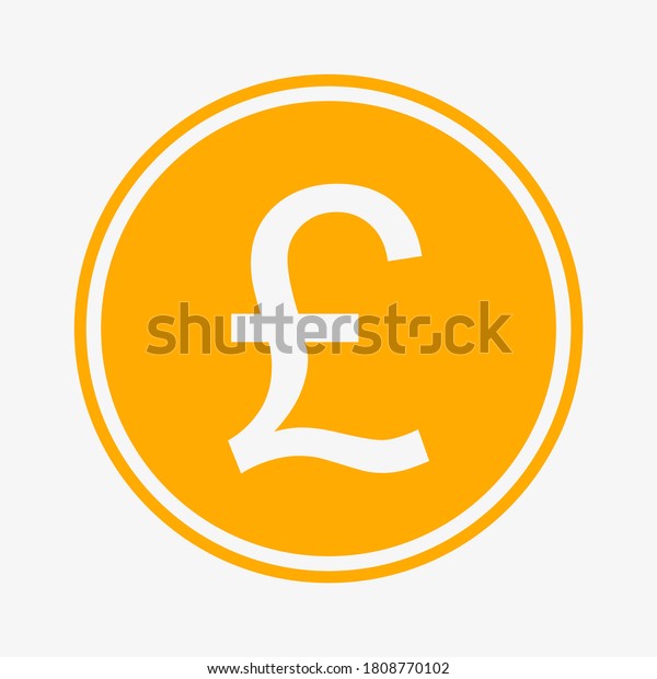 Pound Icon British Currency Symbol Vector Stock Vector (Royalty Free ...