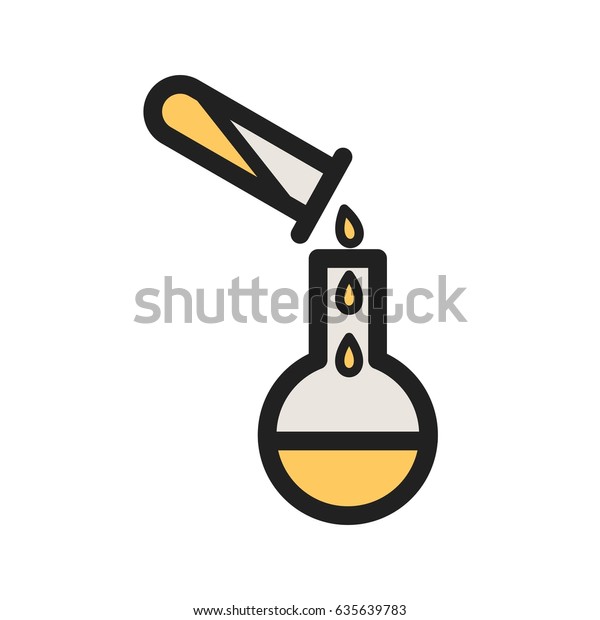 Pouring Chemical Stock Vector (Royalty Free) 635639783 | Shutterstock