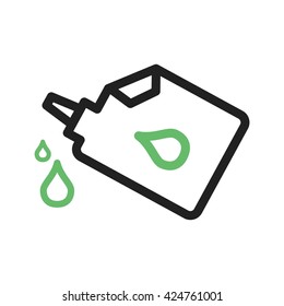 Pouring Oil Stock Vector (Royalty Free) 424761001 | Shutterstock