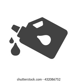 Pouring Oil: vector de stock (libre de regalías) 437543182 | Shutterstock