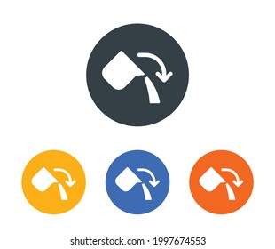 Pouring Water Liquid Icon Vector Illustration Stock Vector (Royalty ...
