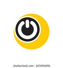 Power Ball Symbol Logo Vector Stock Vector (Royalty Free) 1074956996 ...