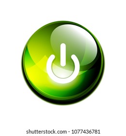 Power Button Icon Start Symbol Vector Stock Vector (Royalty Free ...