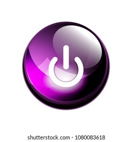 Power Button Icon Start Symbol Vector Stock Vector (Royalty Free ...
