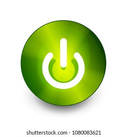 Power Button Icon Start Symbol Vector Stock Vector (Royalty Free ...
