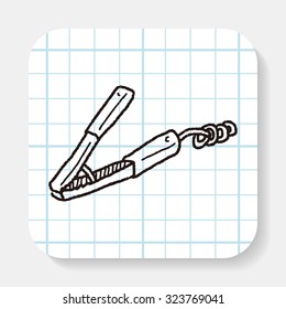 Power Clip Doodle Stock Vector (Royalty Free) 323769041 | Shutterstock
