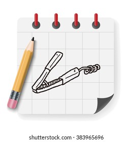 Power Clip Doodle Stock Vector (Royalty Free) 383965696 | Shutterstock