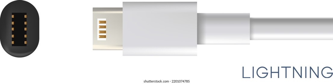 1,977 imágenes de Lightning connector icon - Imágenes, fotos y vectores ...