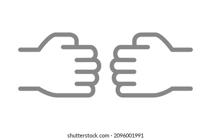 197 Brofist icon Images, Stock Photos & Vectors | Shutterstock