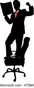 Power Full Businessman Stock Vector (Royalty Free) 47386945 | Shutterstock