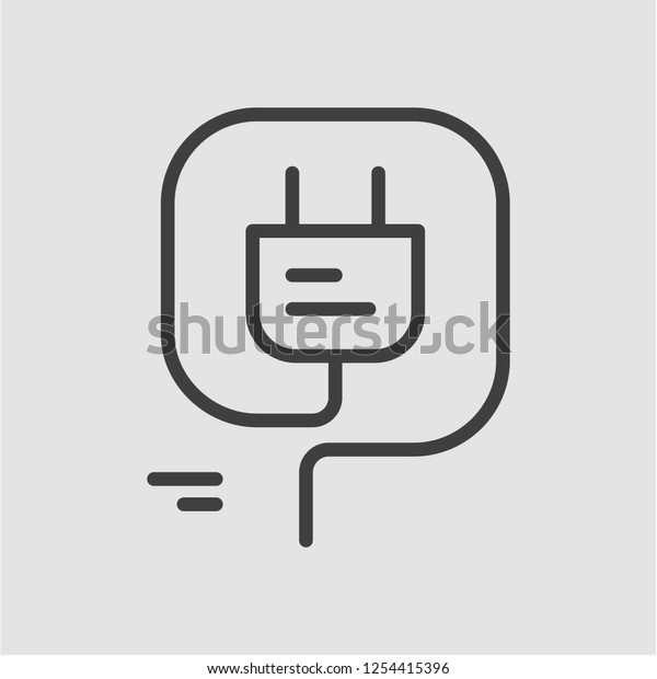 Power Generation Company Logo Vector Illustration Stock Vector (Royalty ...