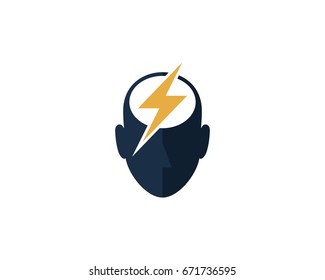 Power Human Icon Logo Design Element Stock Vector (Royalty Free ...