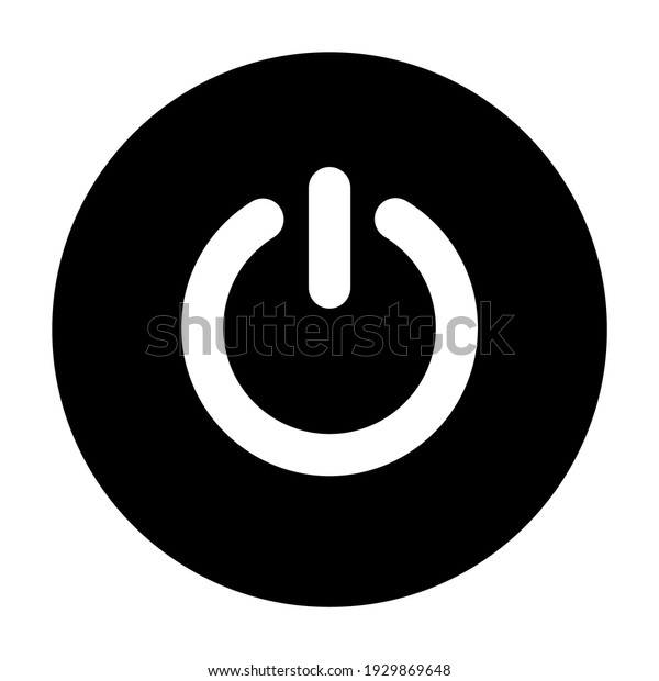 Power Icon Graphic Design Projects Stock Vector (Royalty Free ...
