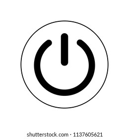Power Icon Graphic Design Projects Stock Vector (Royalty Free) 1918706840