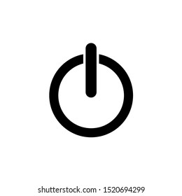Power Icon Vector Sign Symbol Design Stock Vector (Royalty Free ...