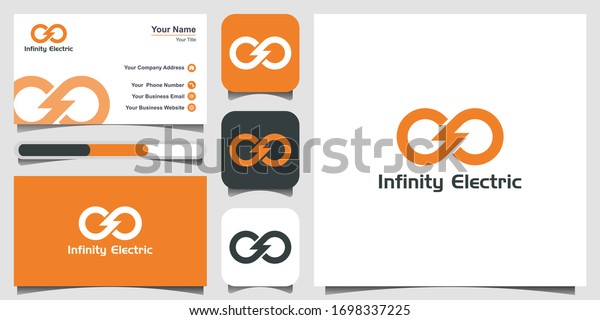 Power Infinite Energy Logo Design Element Stock Vector (Royalty Free ...