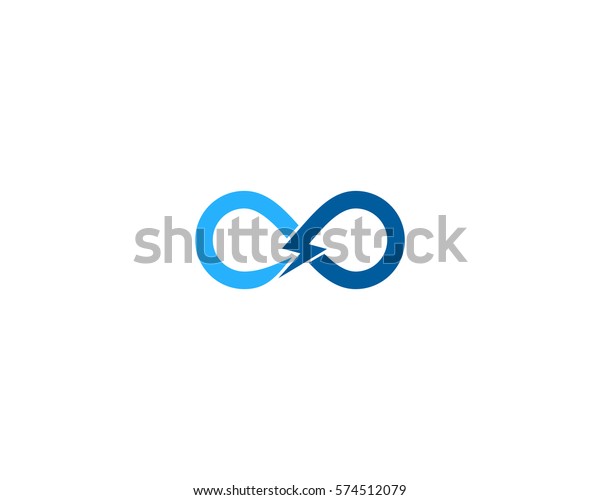 Power Infinite Energy Logo Design Element Stock Vector (Royalty Free ...