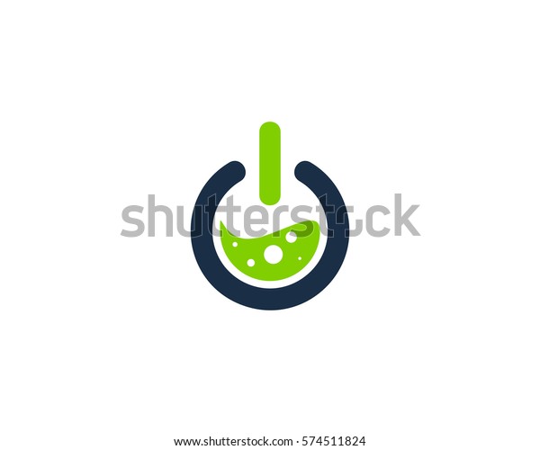 Power Lab Energy Logo Design Element Stock Vector (Royalty Free ...