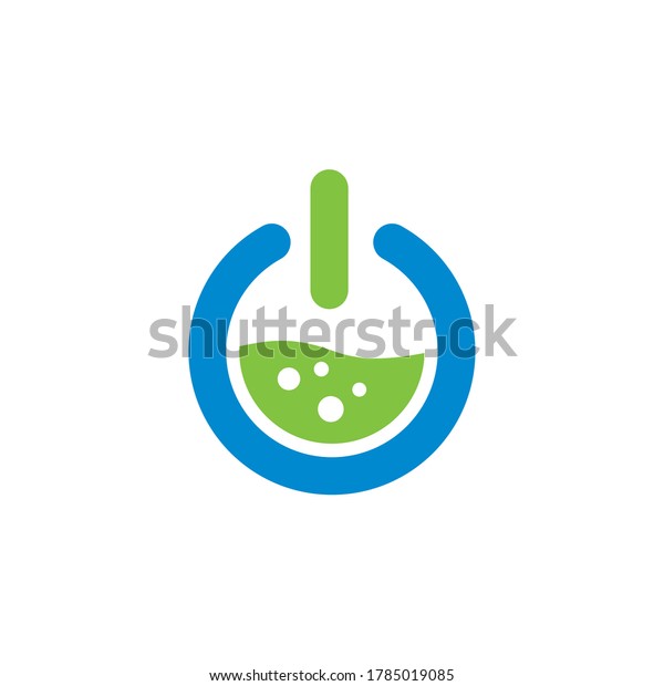 Power Lab Logo Energy Laboratory Logo Stock Vector (Royalty Free ...