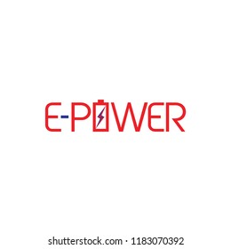 Power Logo Letter Design Stock Vector (Royalty Free) 1183070392 ...