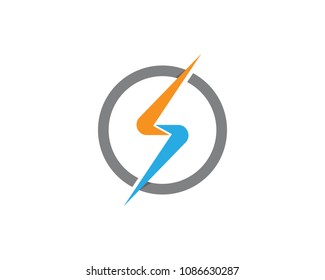 Power Logos Template Stock Vector (Royalty Free) 1086630287