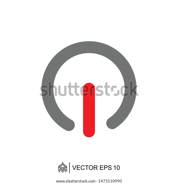 Power On Off Logo Icon Templatepower Stock Vector (Royalty Free ...
