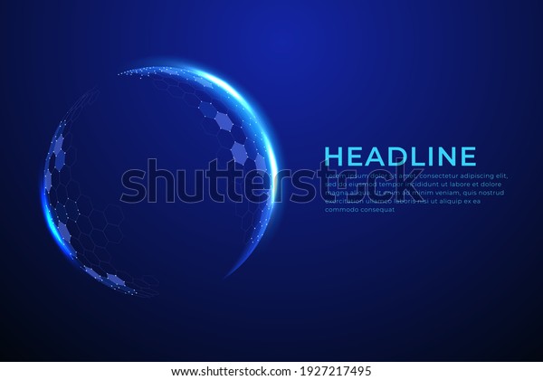Power Protective Energy Dome Shield On Stock Vector (Royalty Free ...