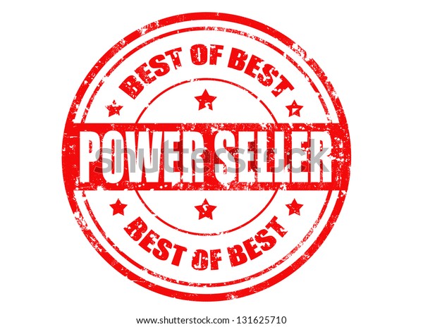 Power Seller Rubber Stamp Vector Illustration Stock Vector (Royalty ...