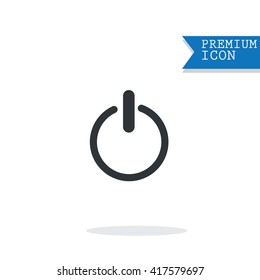 Power Sign Icon Stock Vector (Royalty Free) 417579697 | Shutterstock