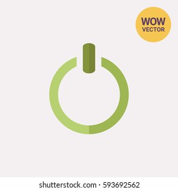 Power Symbol Icon Stock Vector (Royalty Free) 593692562 | Shutterstock