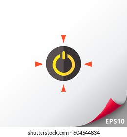 Power Symbol Icon Stock Vector (Royalty Free) 428109826