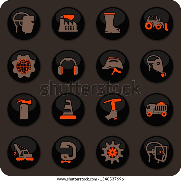 Power Tools Color Vector Icons On Stock Vector (Royalty Free ...
