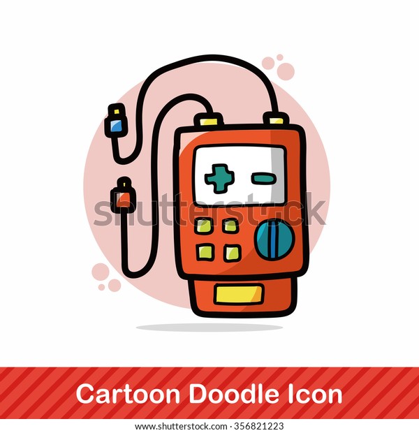 Power Transformer Color Doodle: เวกเตอร์สต็อก (ปลอดค่าลิขสิทธิ์ ...