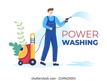 424 Pressure washing cartoon Stock Illustrations, Images & Vectors ...