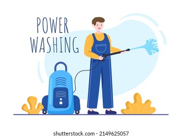 424 Pressure washing cartoon Stock Illustrations, Images & Vectors ...