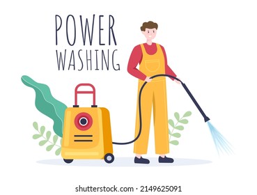 424 Pressure washing cartoon Stock Illustrations, Images & Vectors ...
