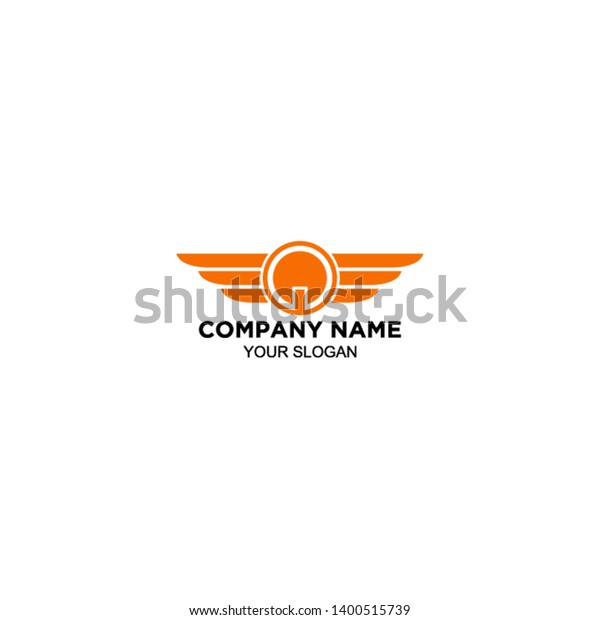 Power Wings Logo Design Stock Vector (Royalty Free) 1400515739 ...