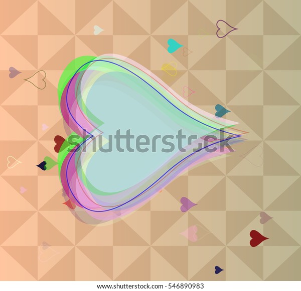 Powerful Request Above Love Structure Over Stock Vector (Royalty Free ...