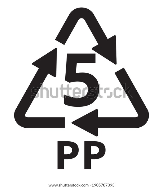 Pp Icon Packaging Symbol Piktogram 库存矢量图（免版税）1905787093 | Shutterstock
