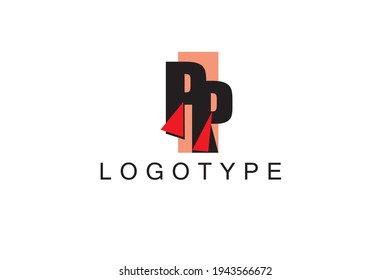 Pp Letter Logo Design Template Vector Stock Vector (Royalty Free ...