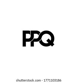 Ppq Letter Original Monogram Logo Design Stock Vector (Royalty Free ...