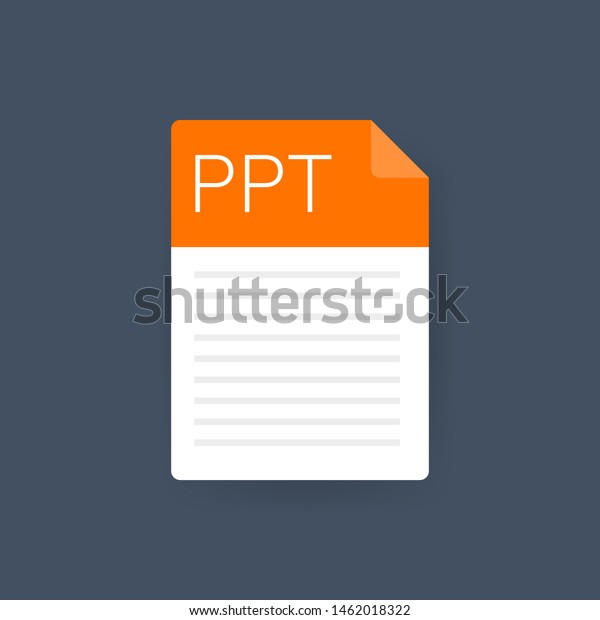 Ppt File Icon Spreadsheet Document Type Stock Vector (Royalty Free ... Ppt File Icon Spreadsheet Document Type Stock Vector (Royalty Free ...