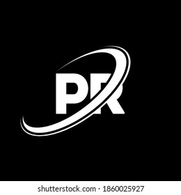 780 Letter p and r with tech logo design template Images, Stock Photos ...