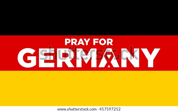 Pray Germany Pray Munich Munchen Pray Stock Vector (Royalty Free ...