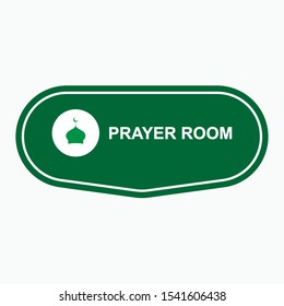 Prayer Room Icon Moslem Praying Area Stock Vector (Royalty Free) 1541606438