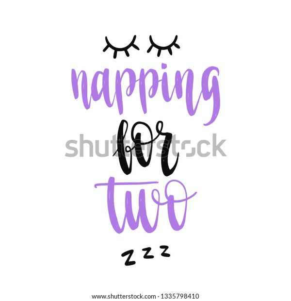Pregnancy Handwritten Calligraphy Vector Phrase Maternity Stock Vector ...