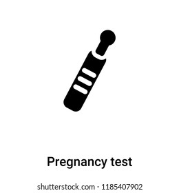 Pregnancy Test Icon Vector Isolated On Stock Vector (Royalty Free ...