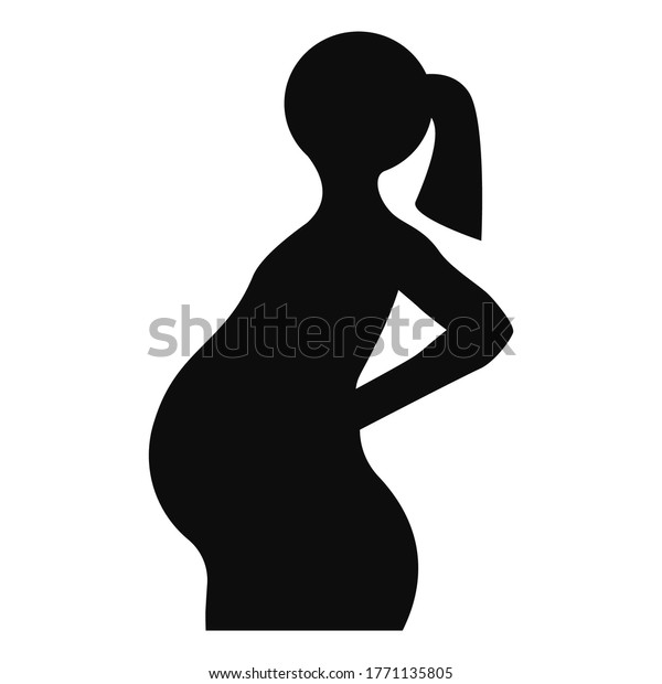 Pregnant Woman Black Silhouette Vector Sign 库存矢量图(免版税)1771135805 ... Pregnant Woman Black Silhouette Vector Sign 库存矢量图(免版税)1771135805 ...