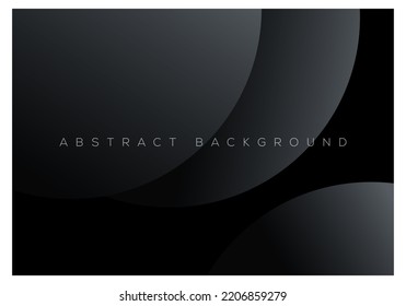 Premium Black Abstract Background Concept Luxury Stock Vector (Royalty ...