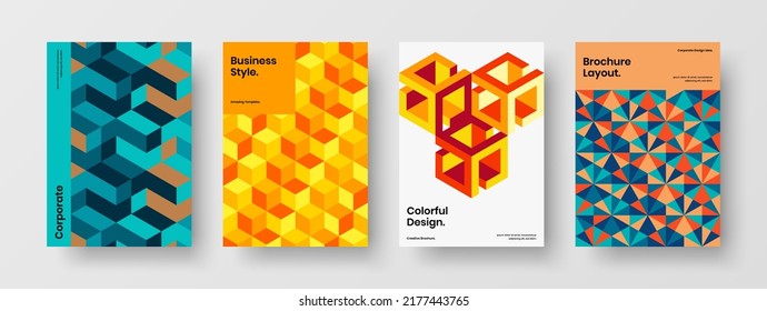 Premium Company Identity A4 Vector Design Stock Vector (Royalty Free ...